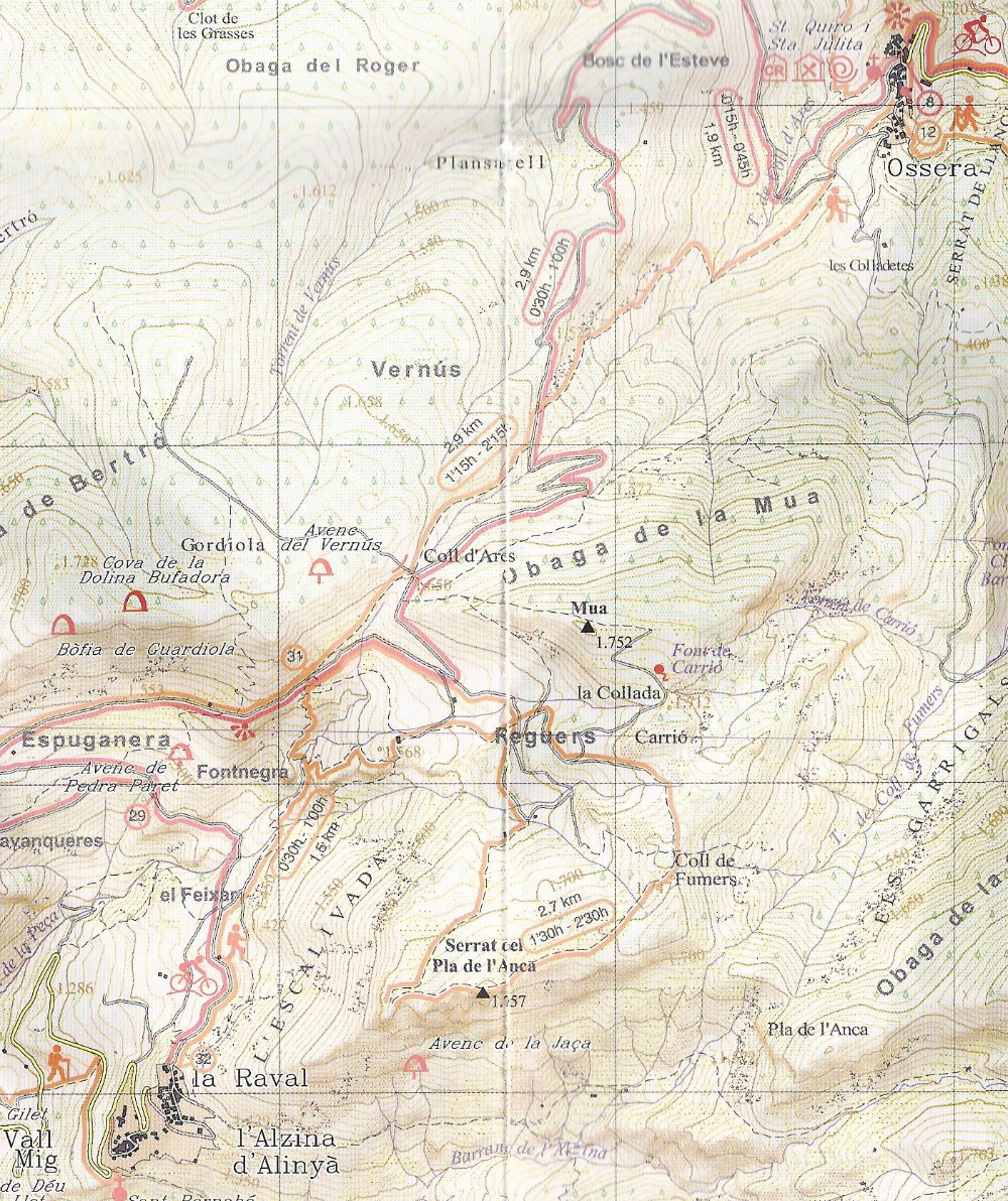 Xavier Lladó: El camí d'Ossera a l'Alzina d'Alinyà