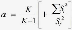 CÓMO CALCULAR EL COEFICIENTE ALFA DE CRONBACH