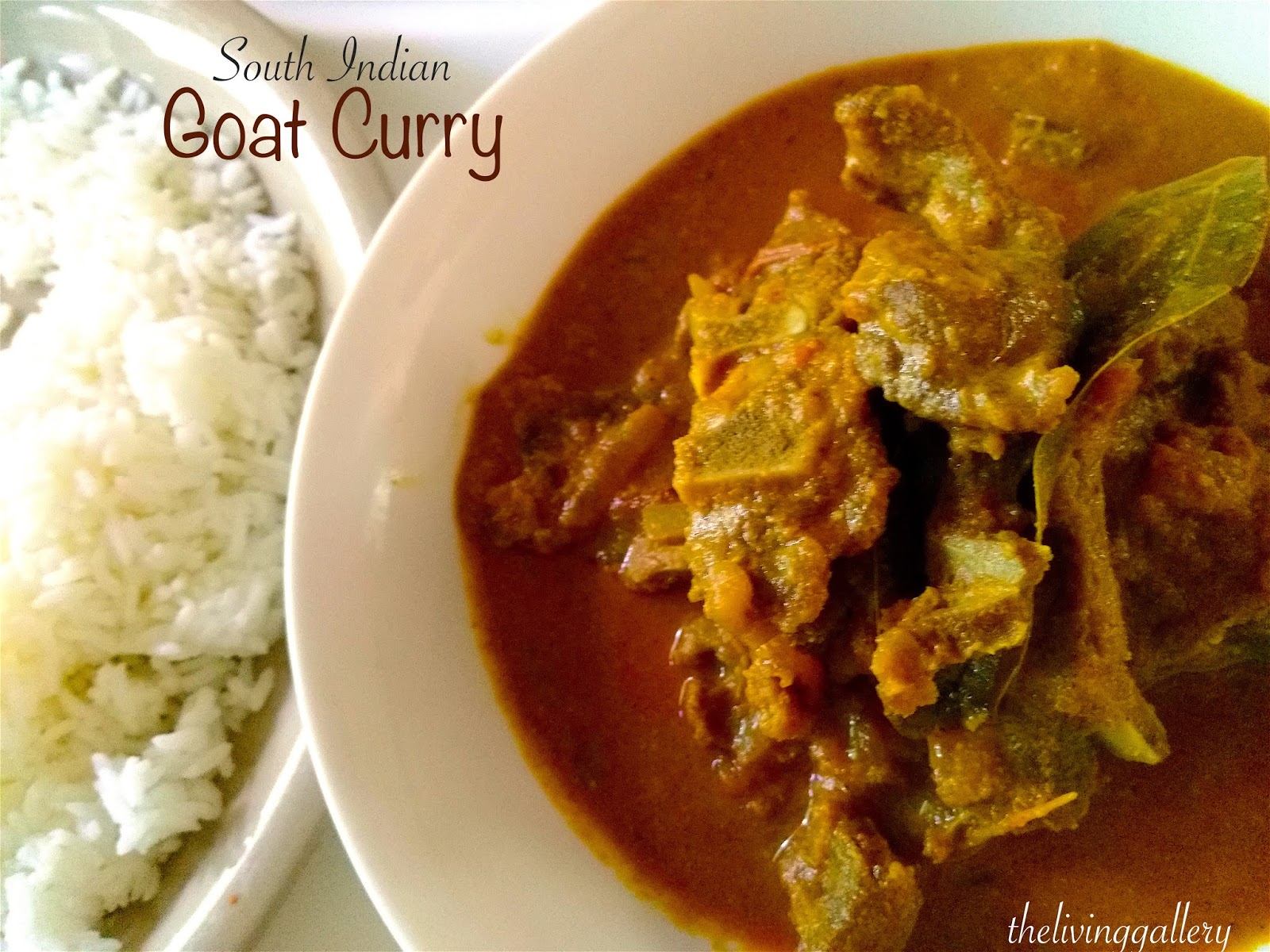 SOUTH INDIAN GOAT CURRY (MUTTON KULAMBU)