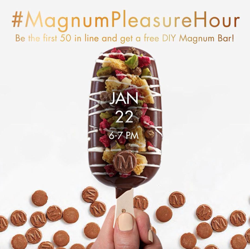 Make Your Own Magnum Bar Experience at Magnum Manila Mall of Asia ...