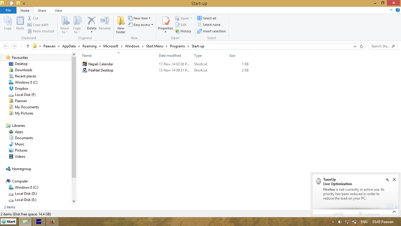 Hi Just Imagine: How To Find Start-up In Windows 8