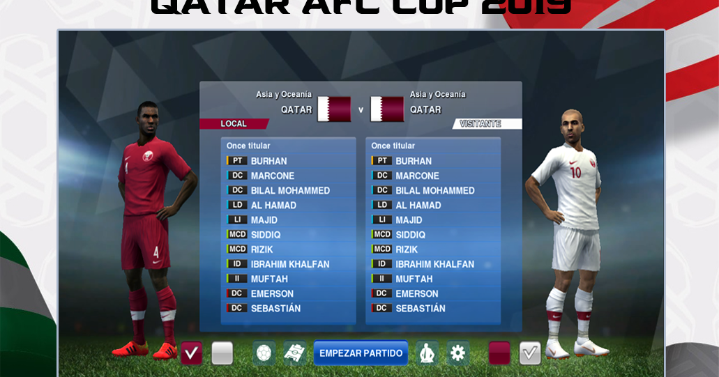 pes-modif: PES 2013 Qatar kits 2019 by PUMA Kitmaker