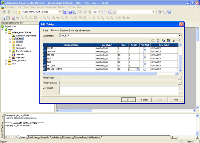 EXPRESSION TRANSFORMATION IN INFORMATICA