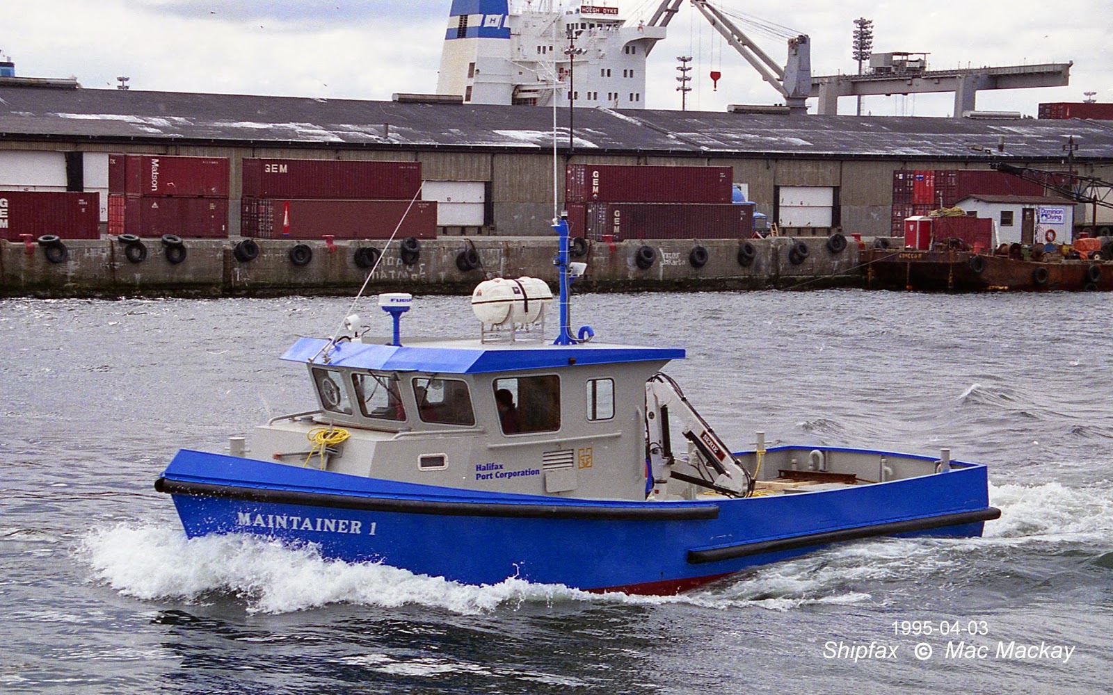 Shipfax: Harbour Work Boats (of yore) - Part 1
