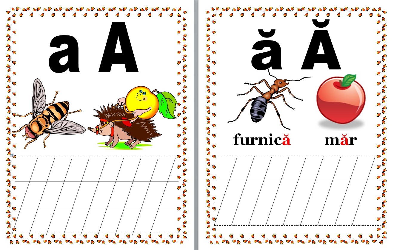 JUCARII PENTRU COPII: ALFABETUL IN IMAGINI