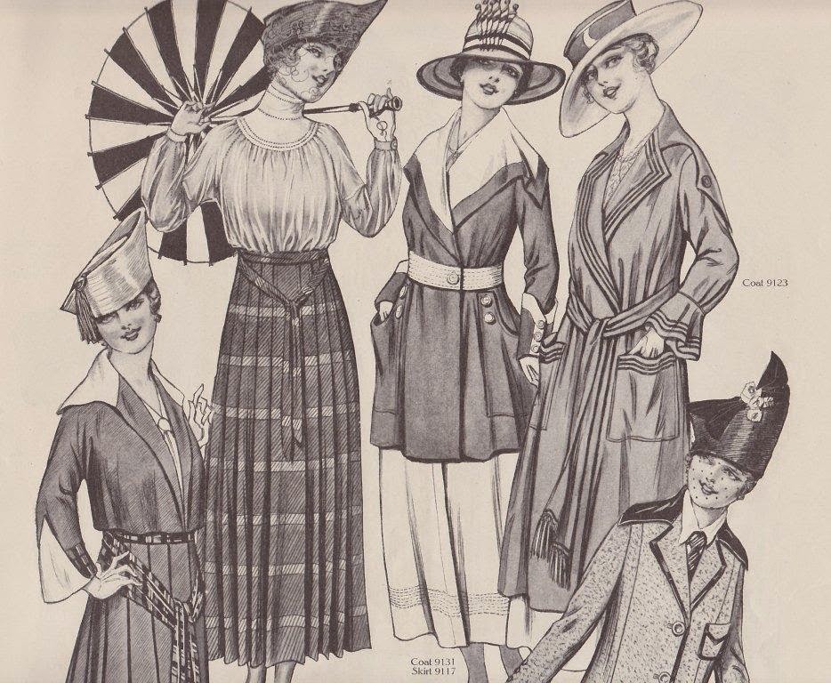 NineteenTeen: Fashion Forecast: May 1917