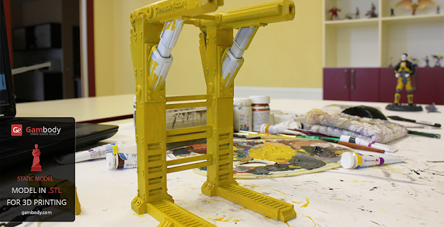 3D T-60 Power Armor Model - Fallout 4 | 3D Models by Lambert Designer