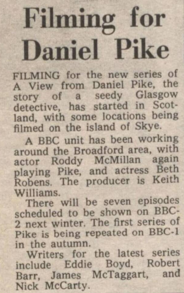 It's time to release "The View From Daniel Pike" on DVD!