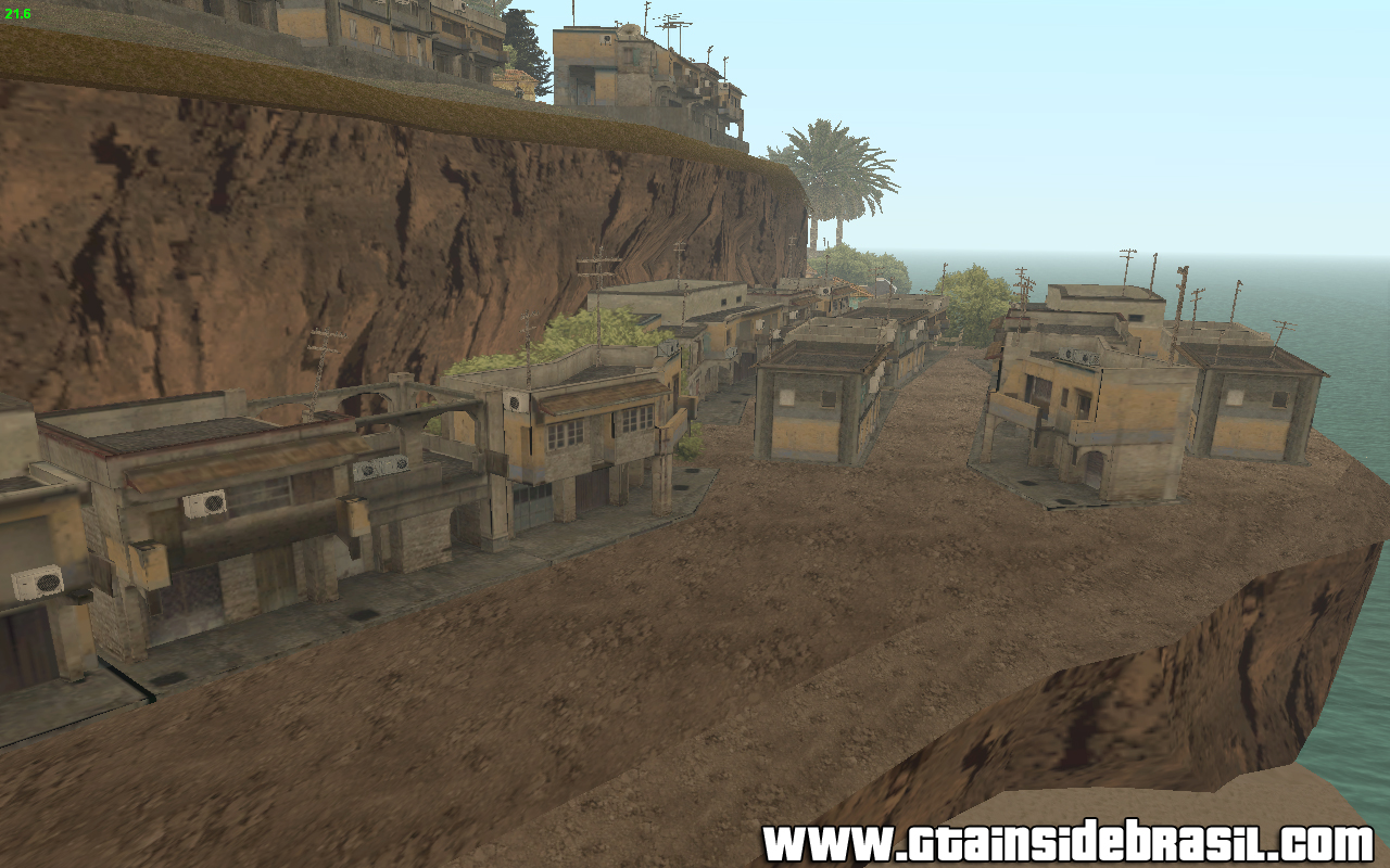 GTA FIVE - MODS: GTA SA - Favela do Rio de Janeiro - Slum