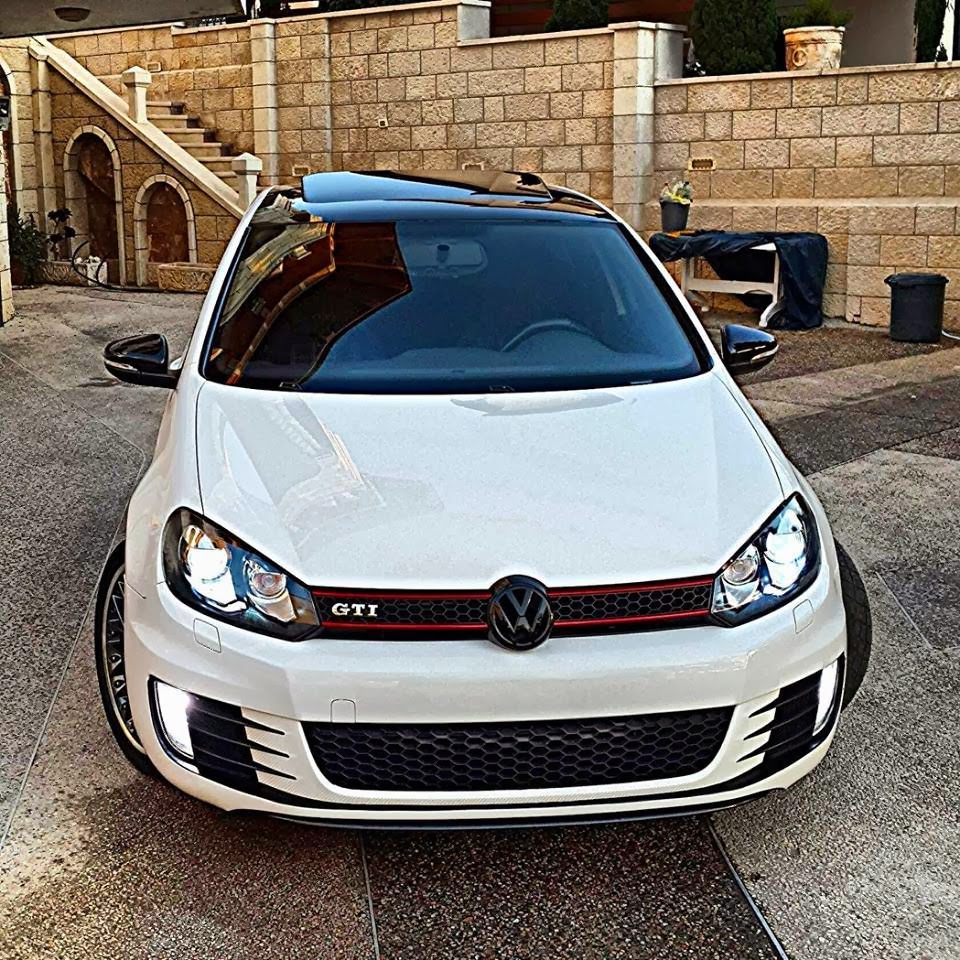 White Volkswagen Golf Mk6 Gti Automotive Car Center