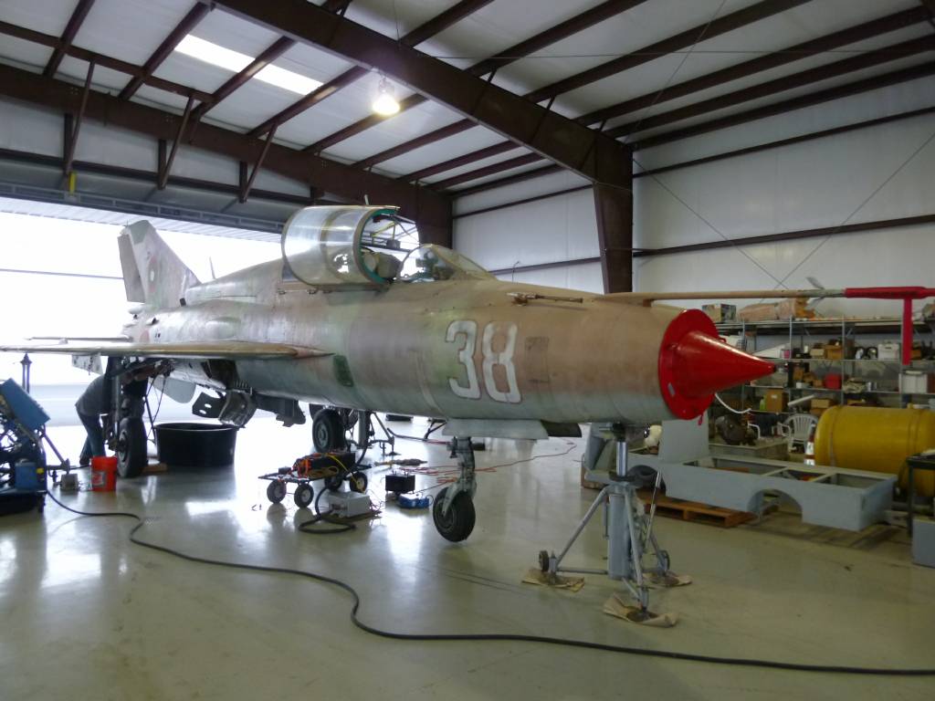 Cold War Air Museum: MiG-21 Work Continues