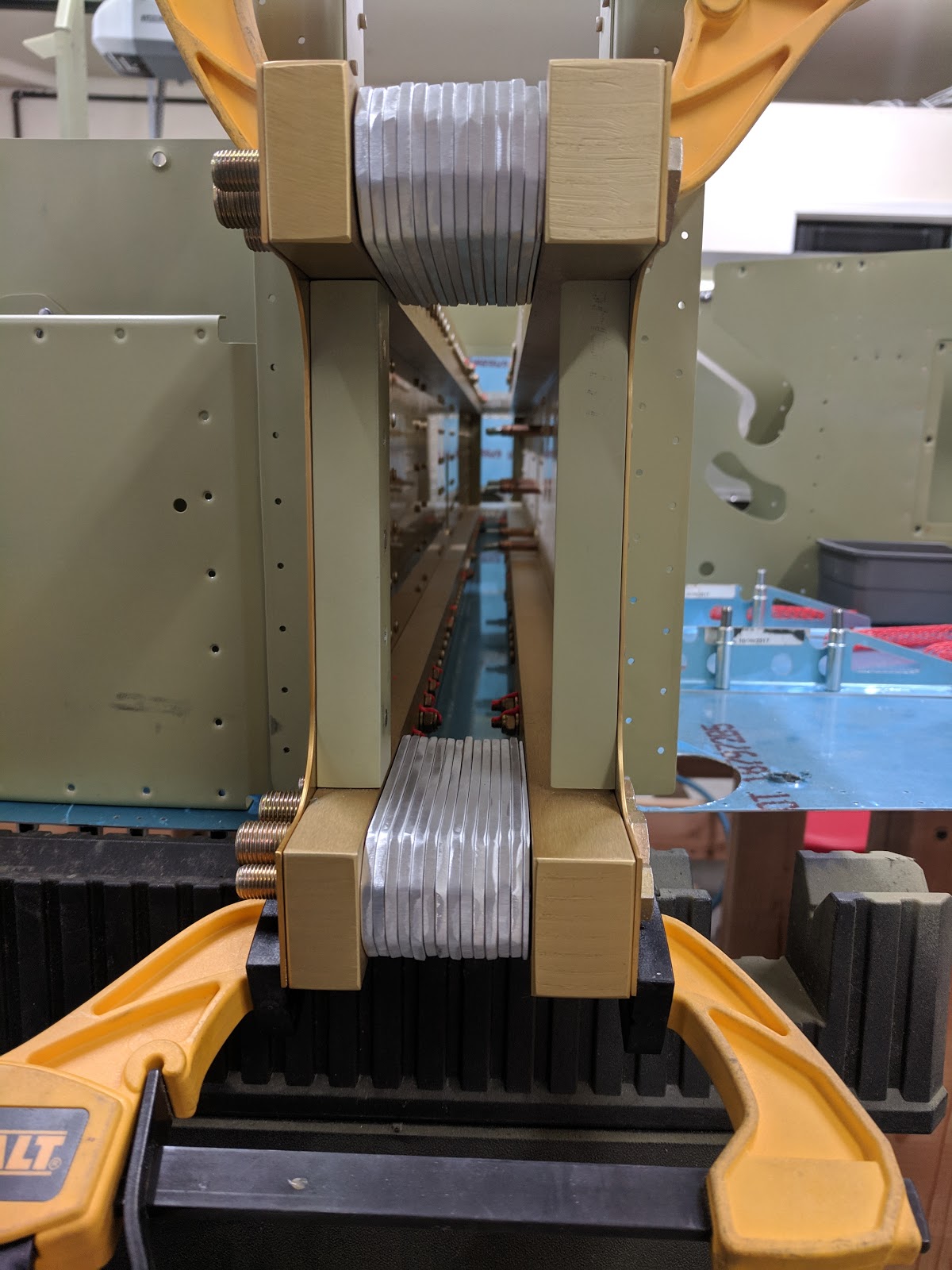 Damazio family's RV-10 project: Forward-fuselage bulkheads and bottom ...