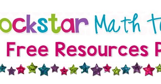 Rockstar Math Teacher ★: My Free Resource Links and Downloads