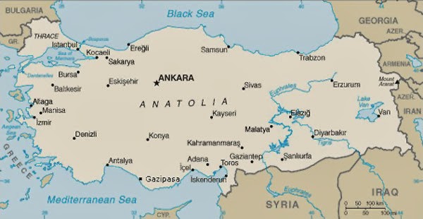 Curiosidades geográficas 3ºC: PENÍNSULA DE ANATOLIA: TURQUÍA