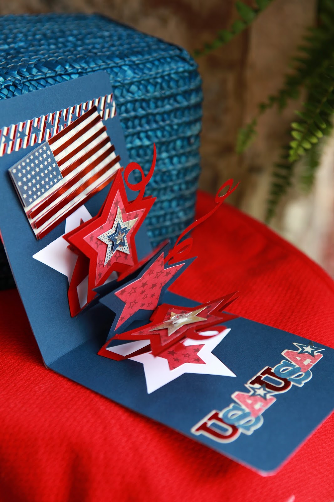 Today's Creations: Handmade Patriotic cards for Fourth of July with Fun ...