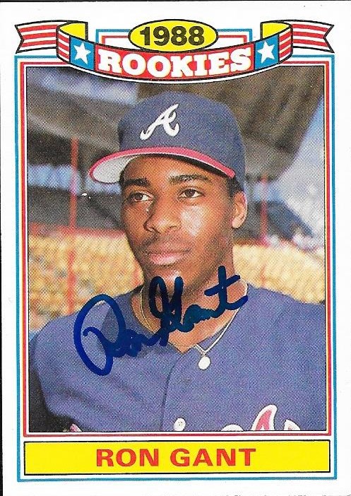 foul bunt: TTM Success - Ron Gant