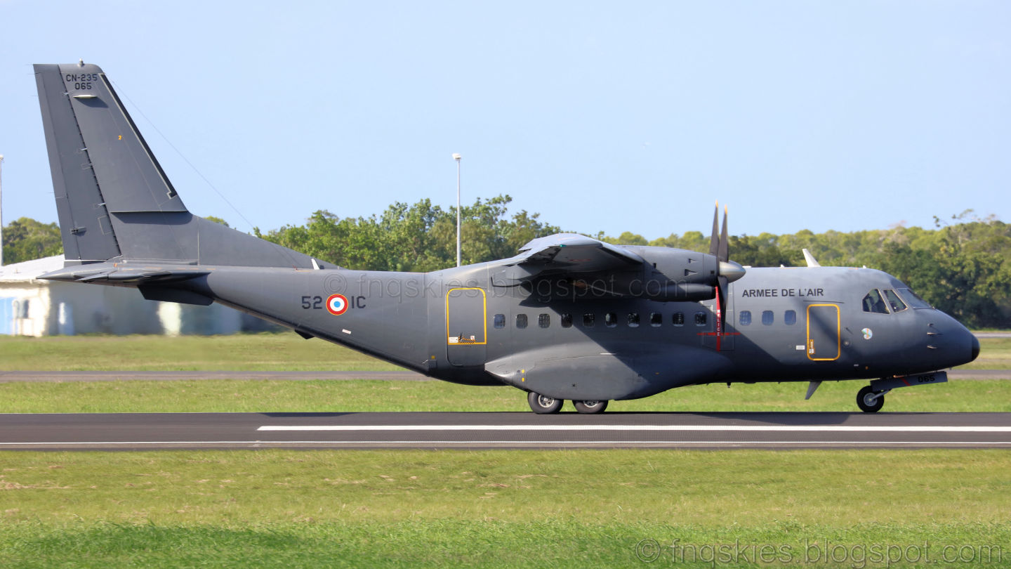 Far North Queensland Skies: Armee De L'air Francaise Casa CN-235M 065