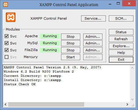 MEMBUAT DATABASE DI PHPMYADMIN DENGAN XAMPP