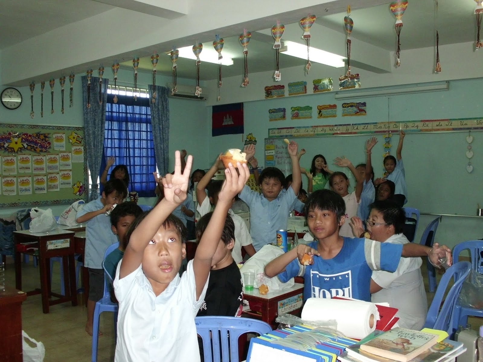Asian Blend: 3rd Grade Year-End Pool Party