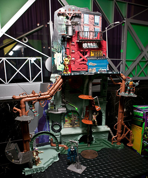 TMNT 2012 Toys - Playset, Vehicles & Roleplay