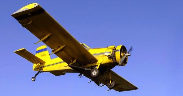 Kathryn's Report: In motion: Capturing Ag Planes Flying Over Rice Fields