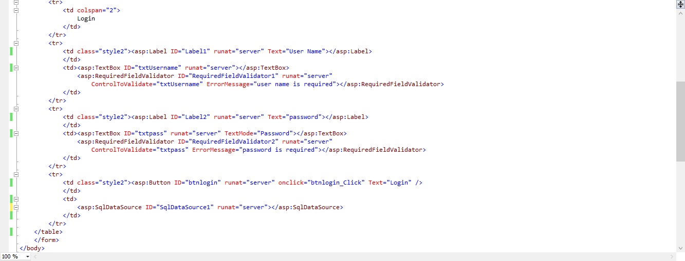 Simple Login Page using Database Connectivity | ASP.NET | Web Technology | ShyleshBlog | Tech ...