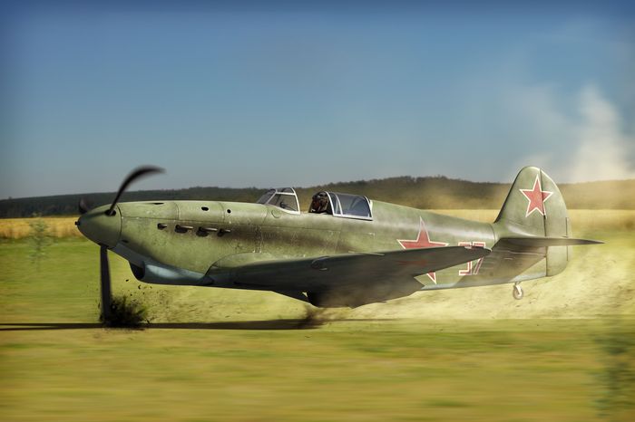 Kampfgruppe 1/144: 1/144 Yak-1 1941 Version - Brengun