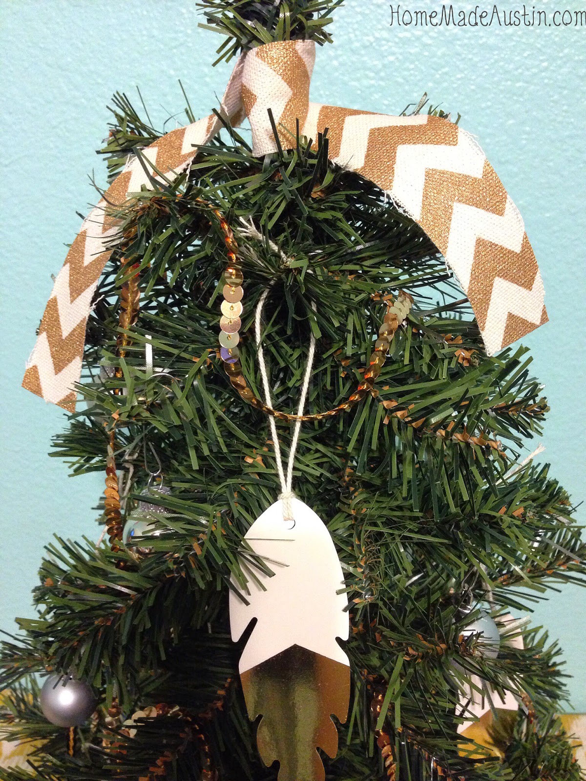 Home Made Austin: 12 Days of Holiday! Day 12: Boho Mini Tree
