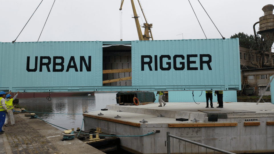 Shipping Container Homes & Buildings: Floating Shipping Container Home ...