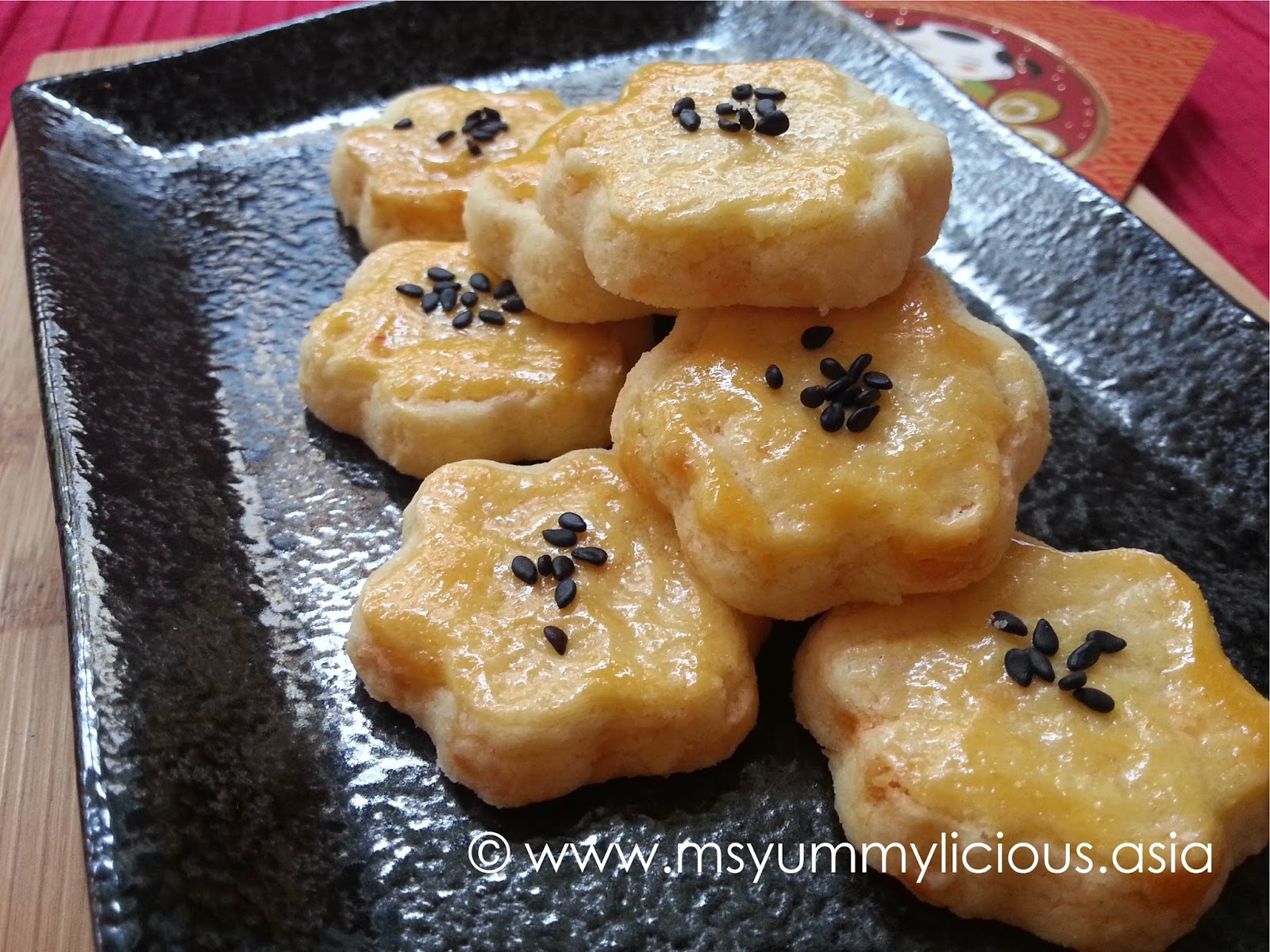 Salted Egg Yolk Cookies - Yummy~licious + Baby~licious