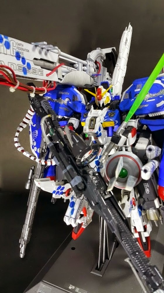 Gundam Family: MG 1/100 Ex-S Gundam "Sentinel Striker" Custom Build