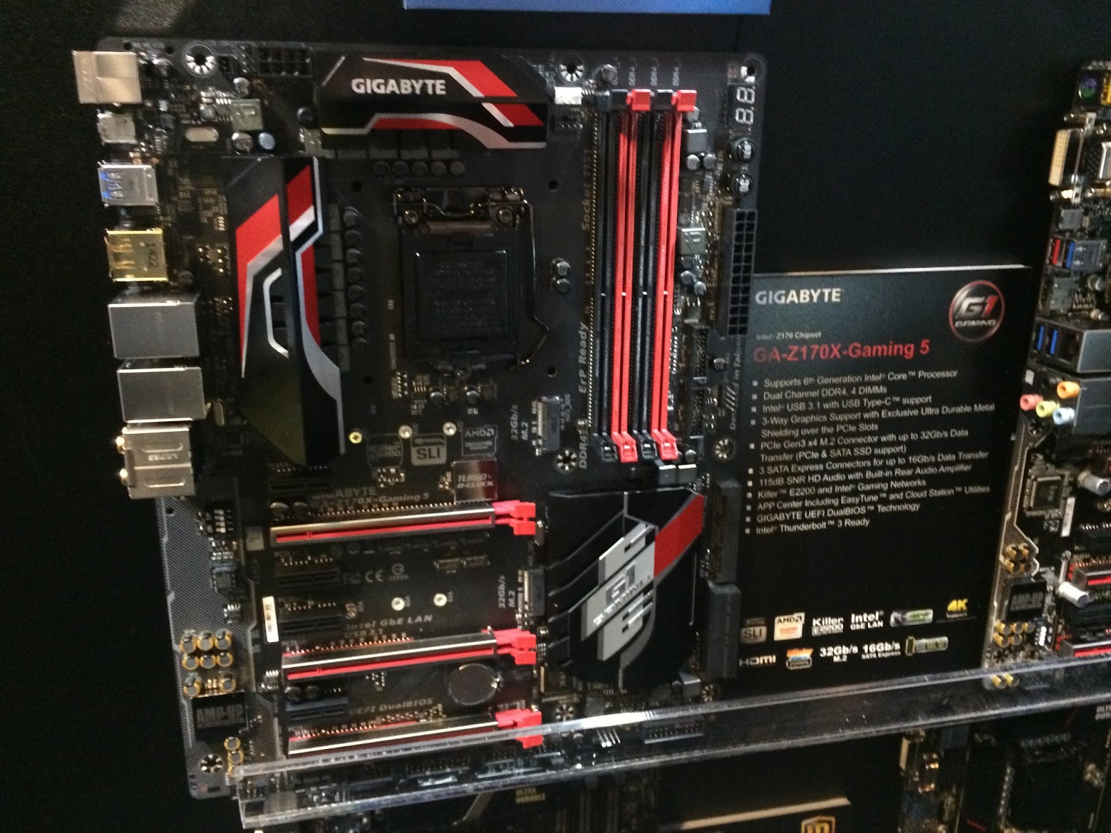 Gigabyte unveils its new Intel Z170 chipset motherboard, G-SYNC gaming ...