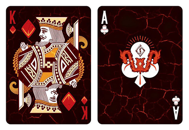 News: Draconian Brimstone Playing Cards Is Now Available To Pre-Order