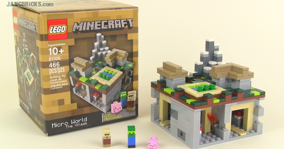 LEGO Minecraft The Village & Nether set reviews!