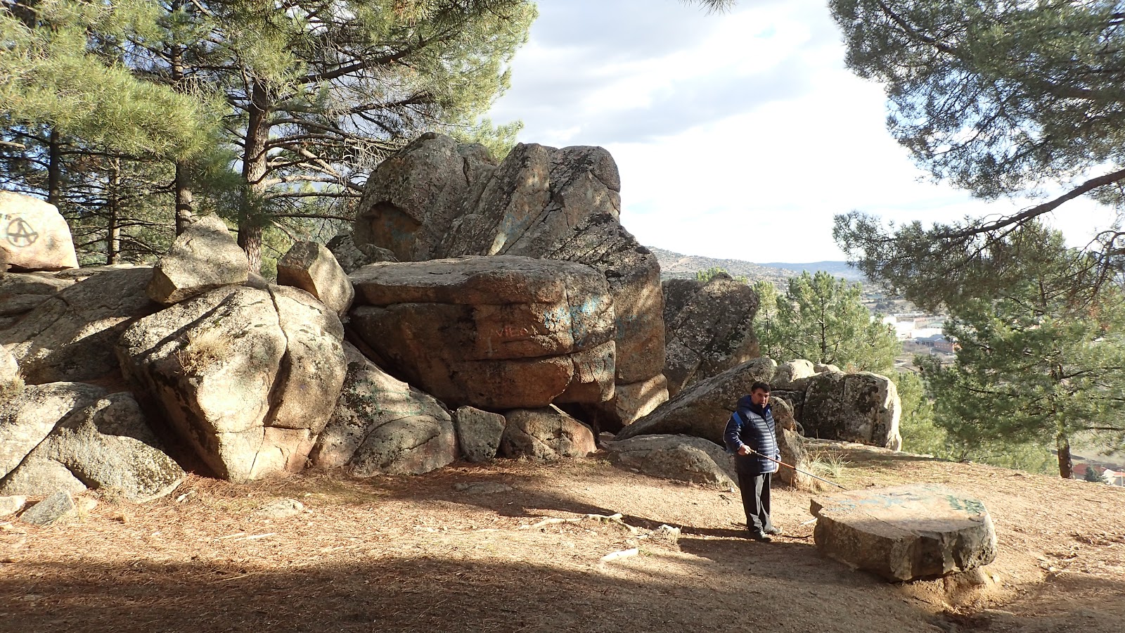 Wikiloc | Ruta Collado Mediano Cerro del Castillo y Ruinas Romanas de ...