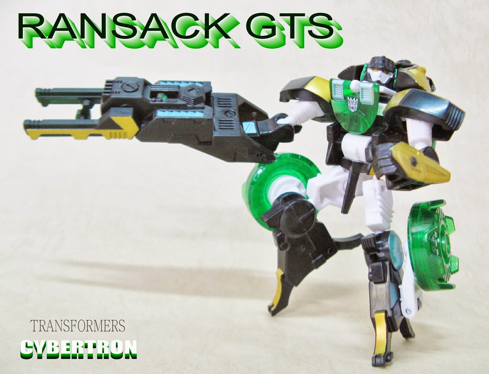 Transformers : CYBERTRON Scout class RANSACK GTS變形金剛銀河戰士 偵察兵級洗劫GTS