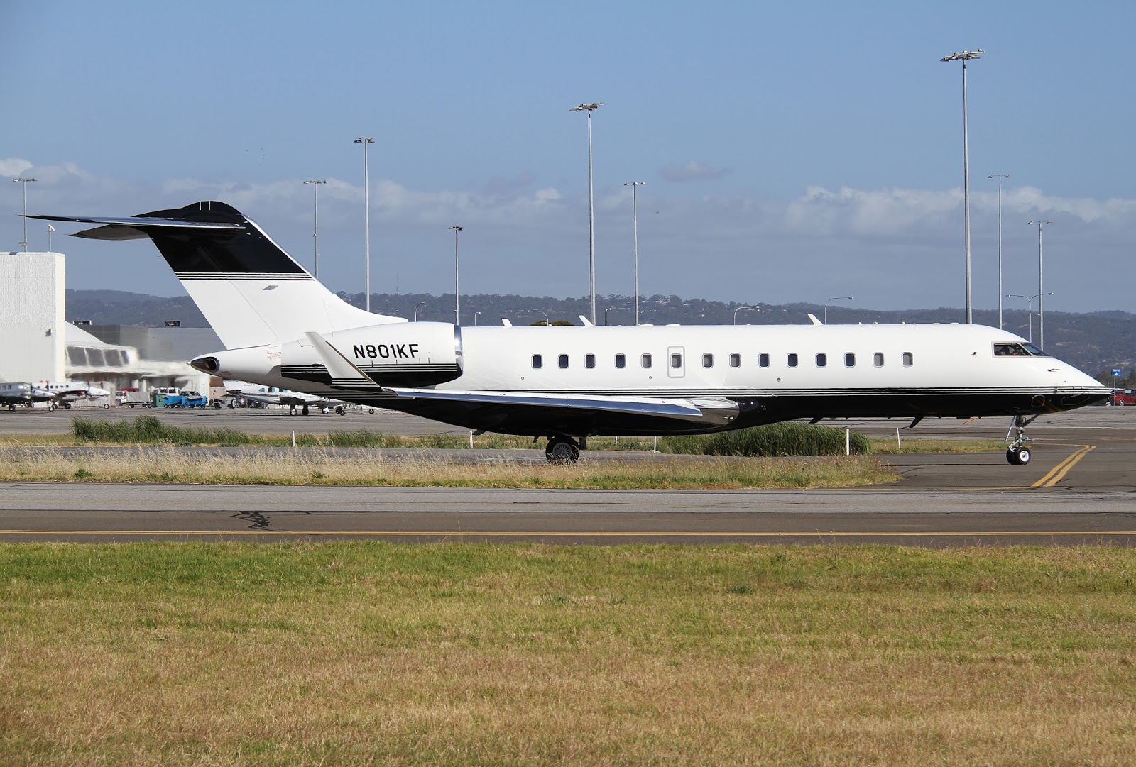 Adelaide Airport Movements: RB Aircraft Leasing Co. Global Express ...
