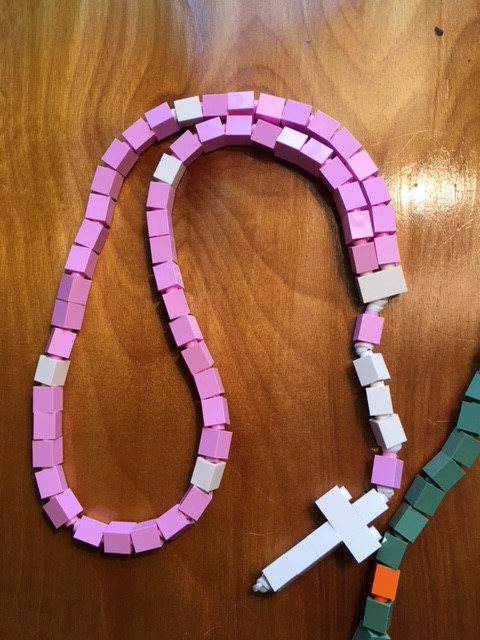 The Recycled Catholic: Lego Rosary Gifts for First Holy Communions ...