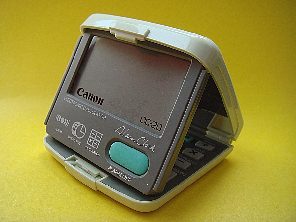 BugWorkShop - 甲蟲工作室: Canon（佳能）CC-20 時鐘計算機（Alarm Clock and Electronic ...