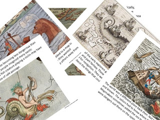 Art Sub Lessons: Explorers and Sea Monsters - Middle School Art