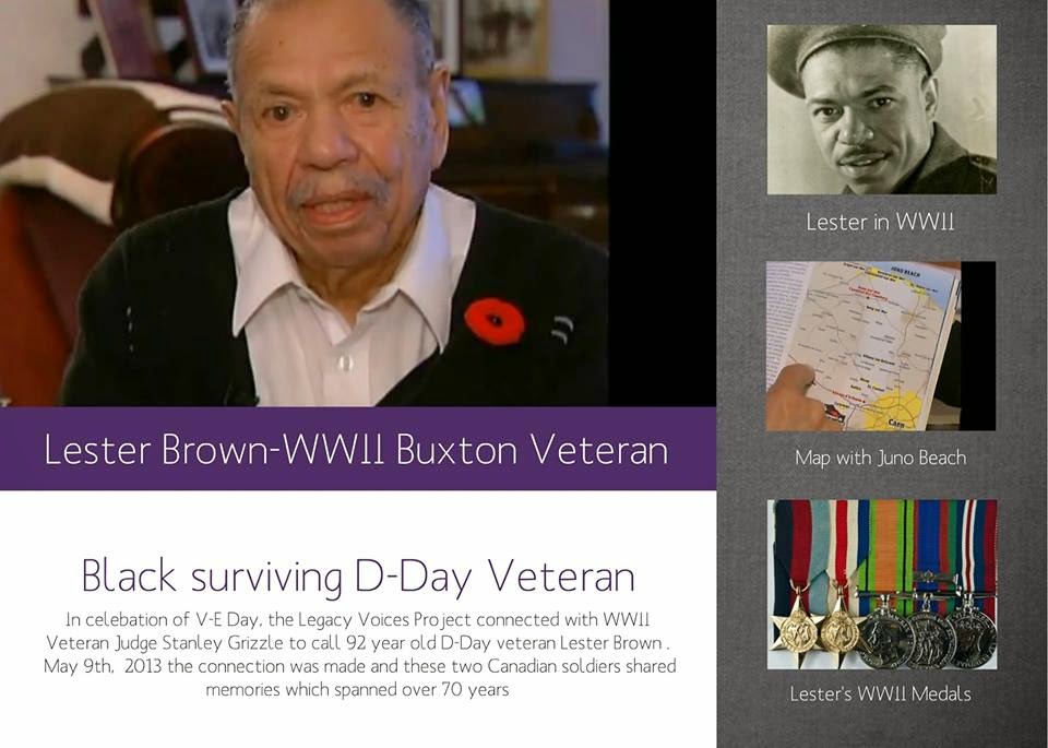 BLACK CANADIAN VETERANS STORIES OF WAR