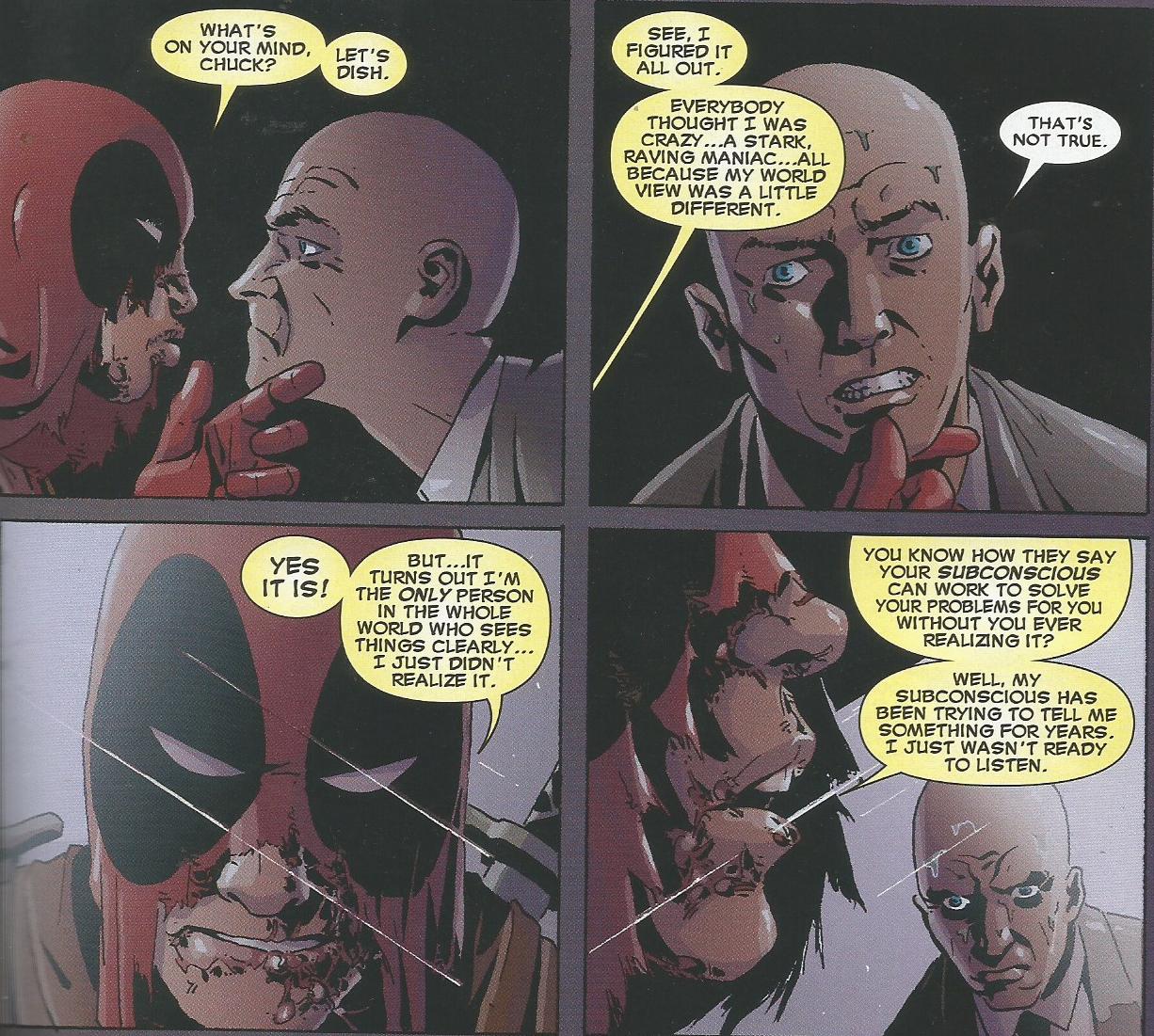 Deadpool Kills Professor X