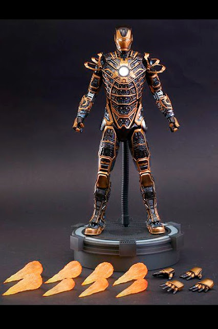 toyhaven: Incoming: Hot Toys "Iron Man 3" 1/6 scale Skeleton Suit Mark ...