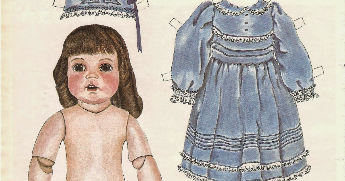 Miss Missy Paper Dolls Emma Rose