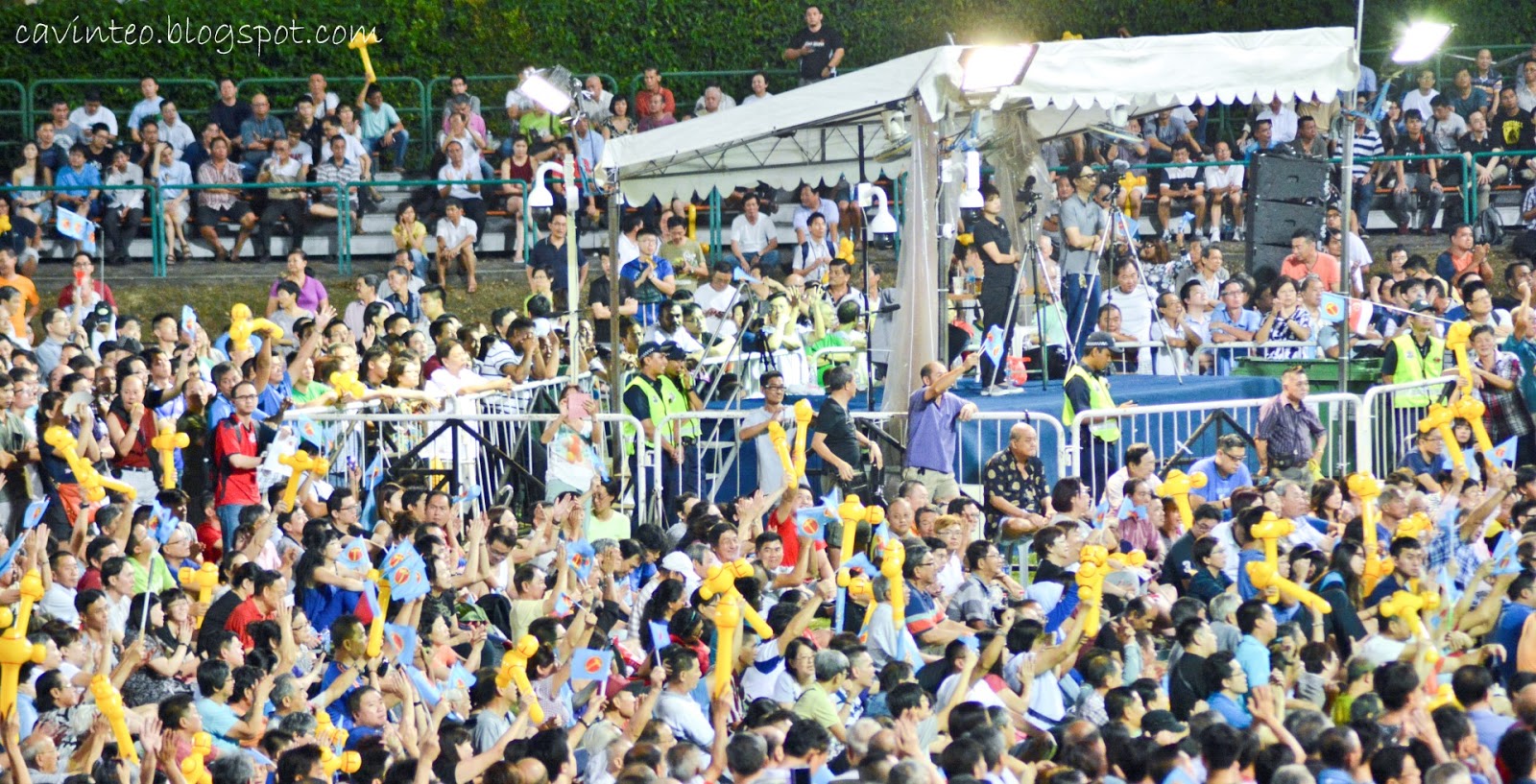 Entree Kibbles: Workers' Party Rally (Nee Soon GRC) @ Yishun Stadium ...