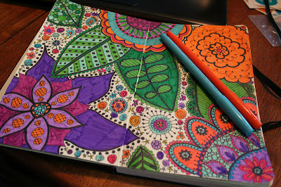 Bursts of Creativity: Markers and Doodling... just for kids?