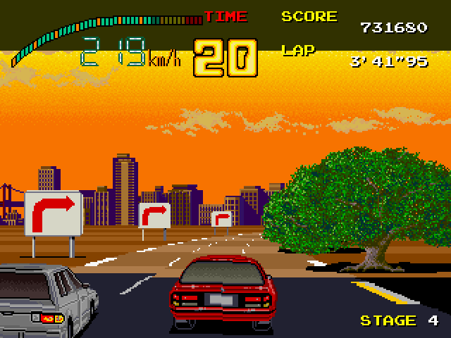 VGJUNK: FULL THROTTLE / TOP SPEED (ARCADE)