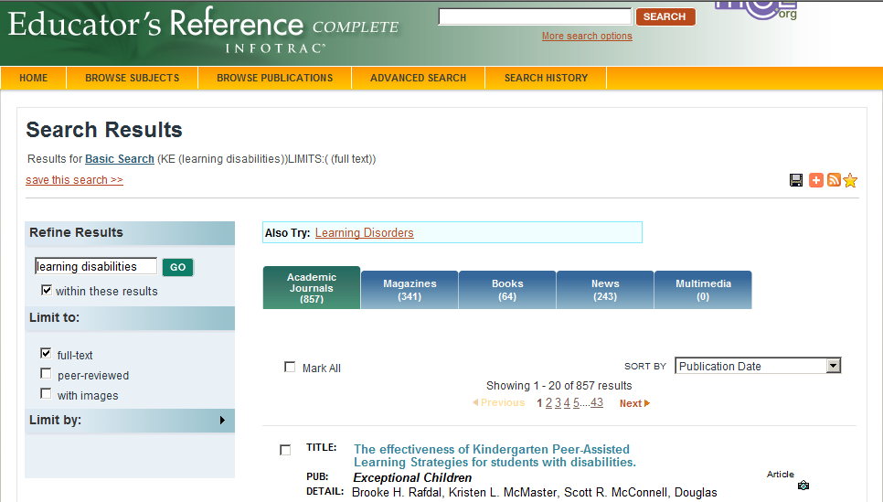 My Thoughts: Thing 17 - Research and Reference Tools