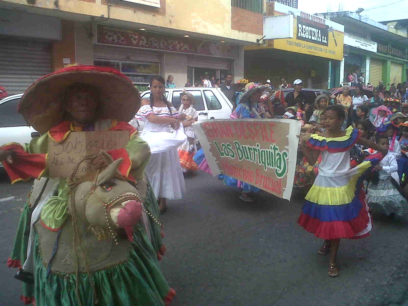 Burriquitas se pasearon por Chivacoa