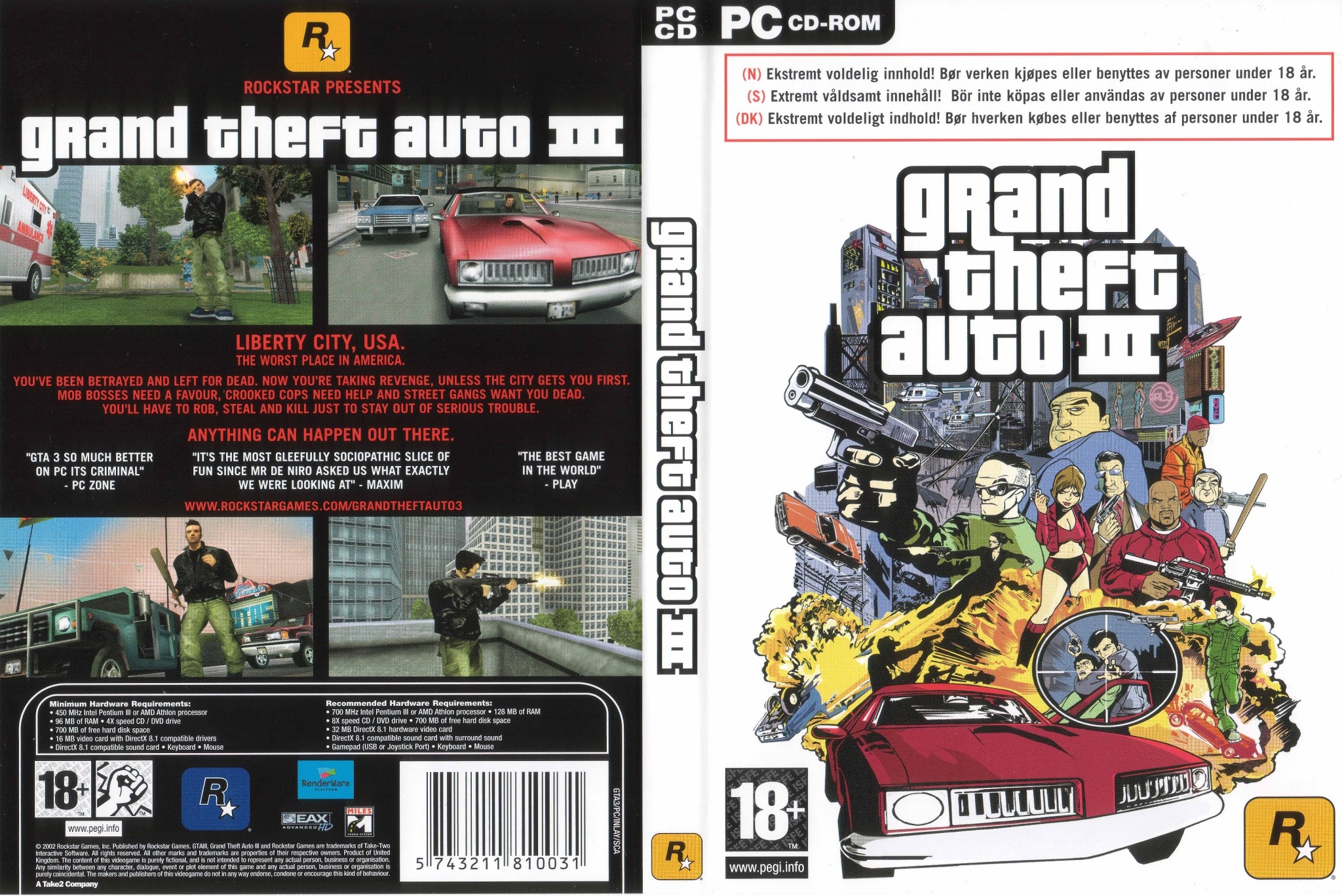 Grand Theft Auto III - PC | Ultra Capas